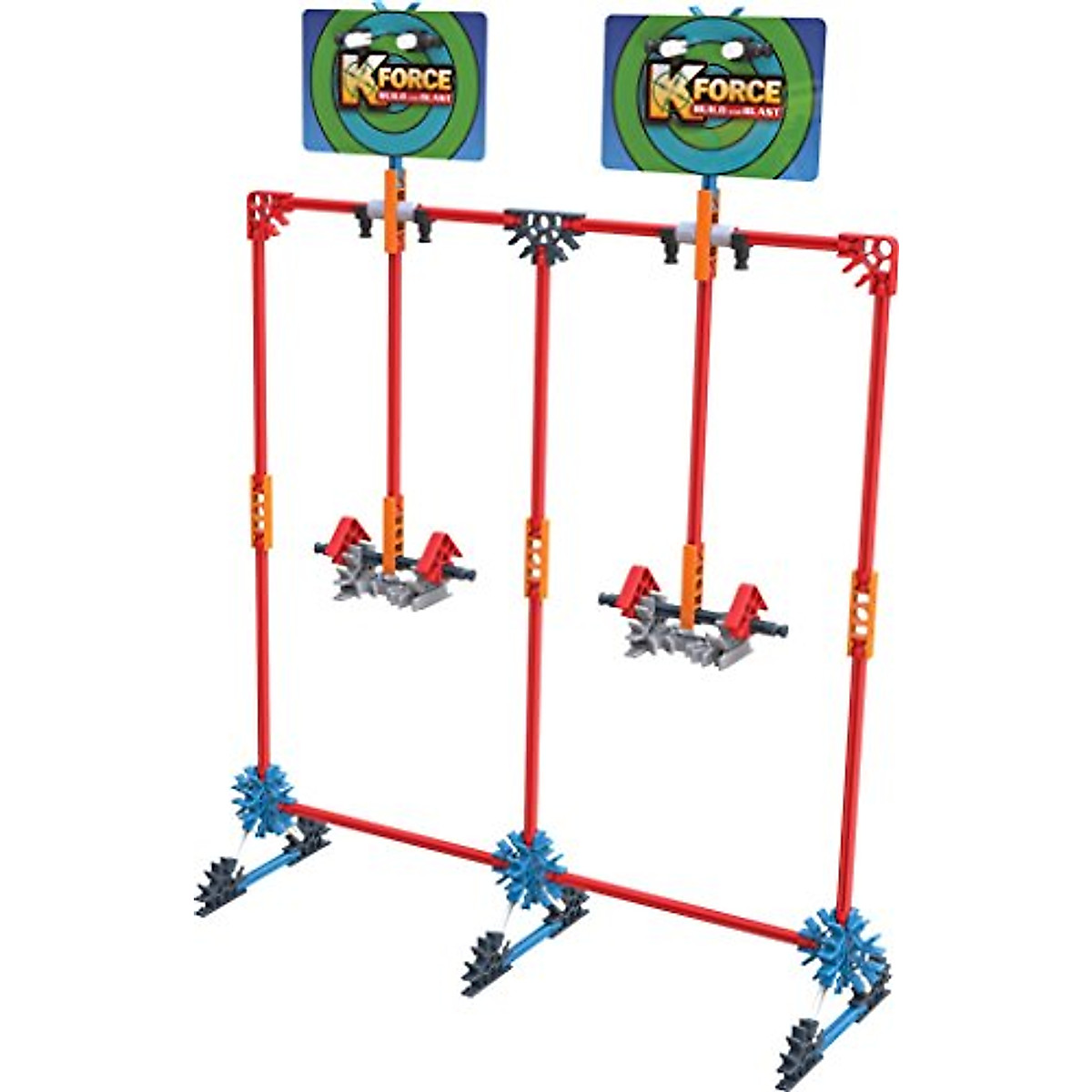 K’NEX K-FORCE Build and Blast® – Dual Cross Building Set – 368 Pieces – Ages 8+ – Engineering Education Toy