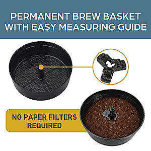 West Bend 58002 Highly Polished Aluminum Commercial Coffee Urn Features Automatic Temperature Control Large Capacity with Quick Brewing Easy Prep and Clean Up, 42-Cup, Silver