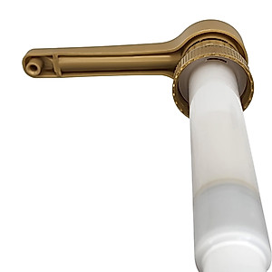 Sauce Pump 64 fl. oz. Dispenser – For Syrup Chocolate, Caramel, Vanilla, Variety of Sauces | BPA-Free I Fits 64 fluid ounce Torani, DaVinci | Fit Ghirardelli 87 to 90 fl oz | by Handit I 1-Piece