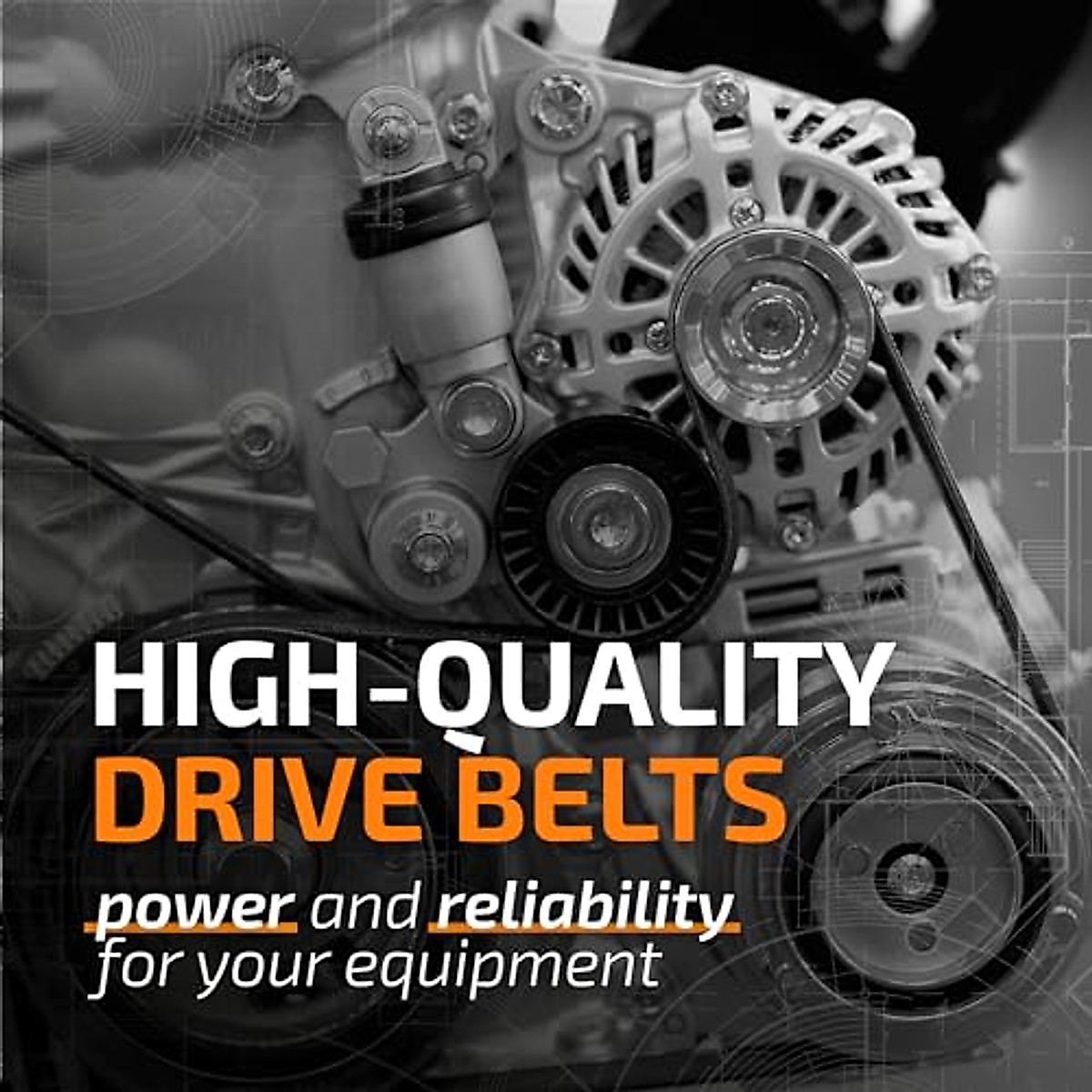 12400227 Replacement Belt for Brunswick Corp Drive Belt