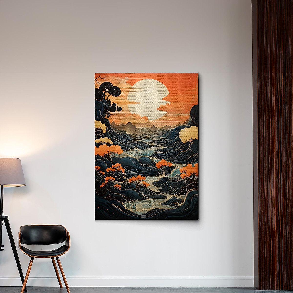 Green Textured Print,Green 3D Minimalist Print,Large Green Print,Green Abstract Wall Art,Modern Textured Wall Art, Minimalist Art