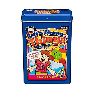 Super Duper Publications | Let's Name... Things Fun Deck Flash Cards | Educational Learning Resource for Children
