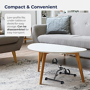 Inspired by Drive 10270KDRSV-1 Pedal Exerciser, Silver Vein Finish