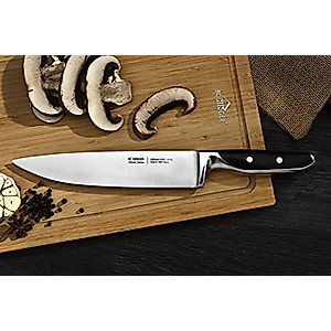 BC.HINGER 8 Inch Professional Chef Knife, German High-Carbon Stainless Steel Cutlery, Kitchen Knife with Ergonomic Handle and Gift Box, Full Tang, Ultra Sharp Blade,Suitable for Meat and Vegetable