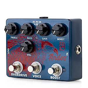 Caline DCP-11 Andes Boost Overdrive Effect Pedal Dual Guitar Pedal