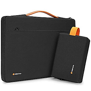 NIDOO Laptop Sleeve 15.6 inch Computer Bag for 15.6" Lenovo Legion 5 / Legion Slim 7 / ThinkPad T15 E15 / 16" Legion 7i / Legion 5 Pro / IdeaPad 3i / 16.1" Gaming 16 / Acer Dell Carrying Case, Black