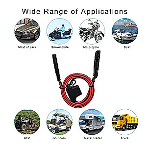 SAE to SAE Extension Cable with SAE Plug 3ft