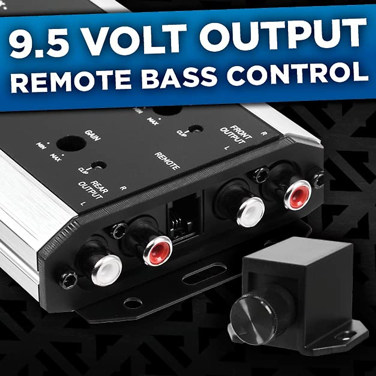 NVX XLOC44X 4 inputs / 4 outputs High Voltage Active Line Output Converter with Impedance Matching and Remote Level Control