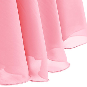 Embroidered Sequins Bowknot Flower Girls Tutu Princess Backless Dress for Kids Baby Christening Baptism Communion Birthday Pageant Party Wear Formal Wedding Dresses for Toddler Blush Pink 13-14 Years