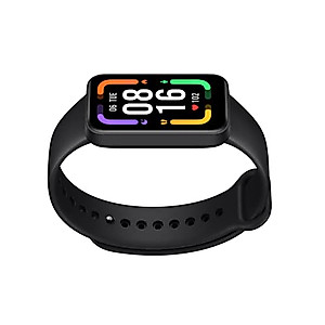 Xiaomi Redmi Smart Band Pro, 1.47" Full AMOLED Display, 110+ Fitness Modes, Up to 14 Days Battery Life, Heart Rate Tracking, 5 ATM Water Resistance, Sleep Quality Tracking, SPO₂ Monitoring, Black