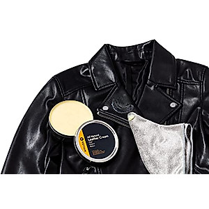 Kevian Leather Cream and Conditioner - Heals, Protects, and Renews - All-Natural Formula Made with Beeswax and Tallow - Made in USA! (4oz)