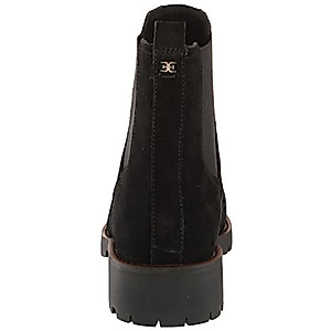 Sam Edelman Women's Jazmine Chelsea Boot, Black Suede, 9