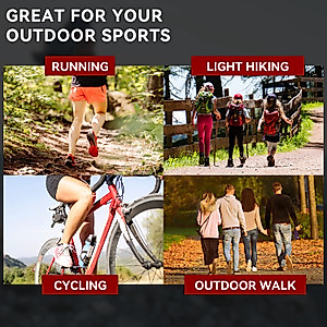 Socks Daze 6 Pack Women's Merino Wool Athletic No Show Socks Men's No Blister Funny Hidden Long Distance Running Marathon Fitness Tennis Golf Gym Wool Socks, Medium, Black