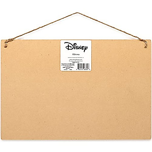 Open Road Brands Disney Lilo and Stitch Wall Art - Weird But Cute Hanging Wood Sign for Kids' Bedroom, Play Room or Movie Room