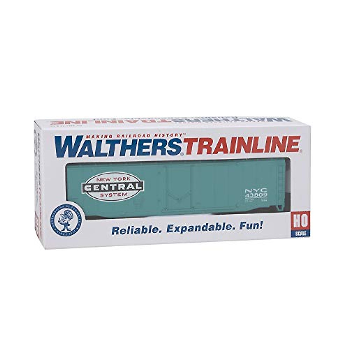 Walthers Trainline HO Scale Model New York Central Boxcar