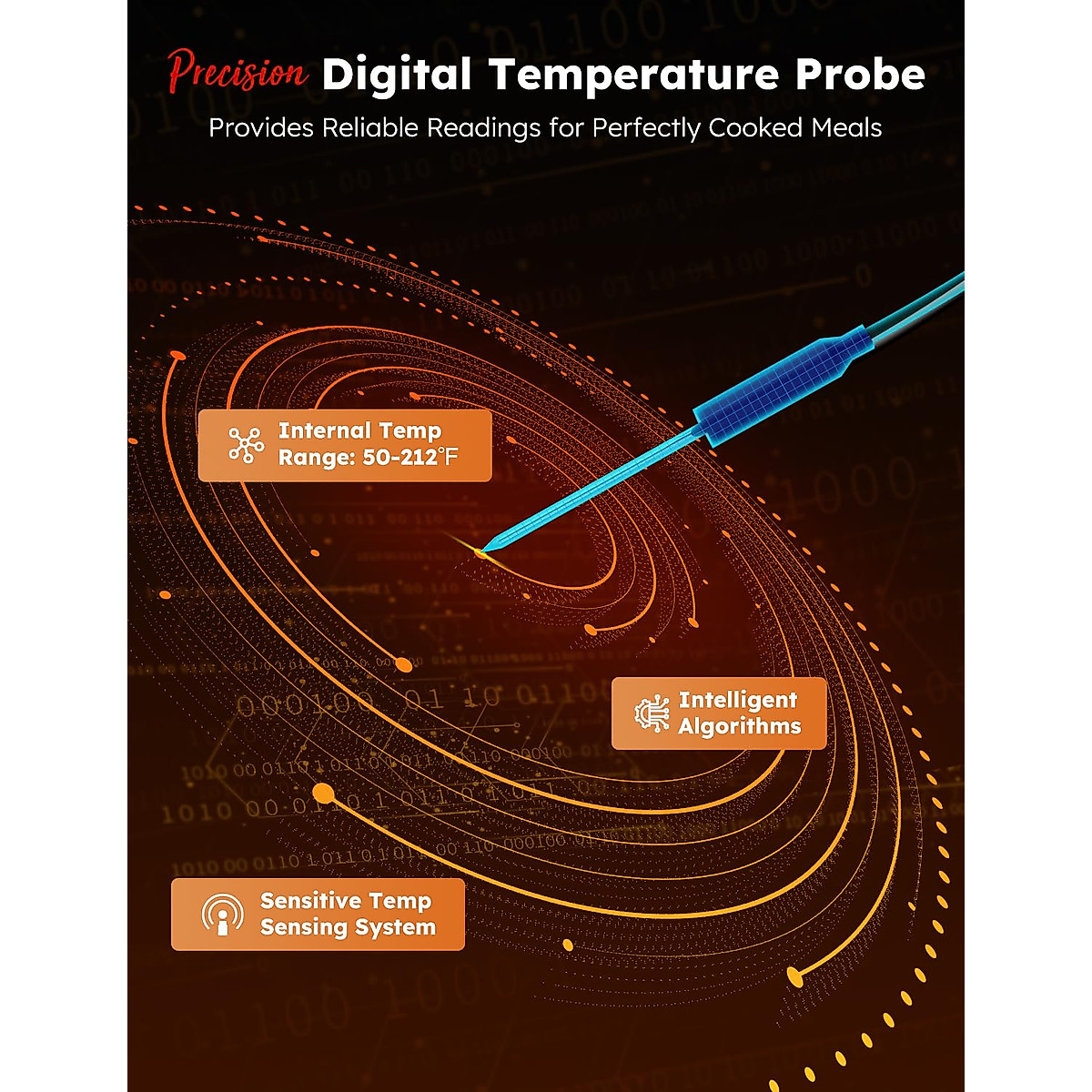 Nuwave X Chef Todd English Air Fryer Oven Combo, Plug-In Grill w/Sheath Heaters, Authentic Char Flavor, 2024 New Convection System, 2X More Even, 100 Presets, Smarter Probe, 50-550°F, Stainless Steel