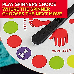 Hasbro Gaming Twister Ultimate: Bigger Mat, More Colored Spots, Family, Kids Party Game Age 6+; Compatible with Alexa (Amazon Exclusive)