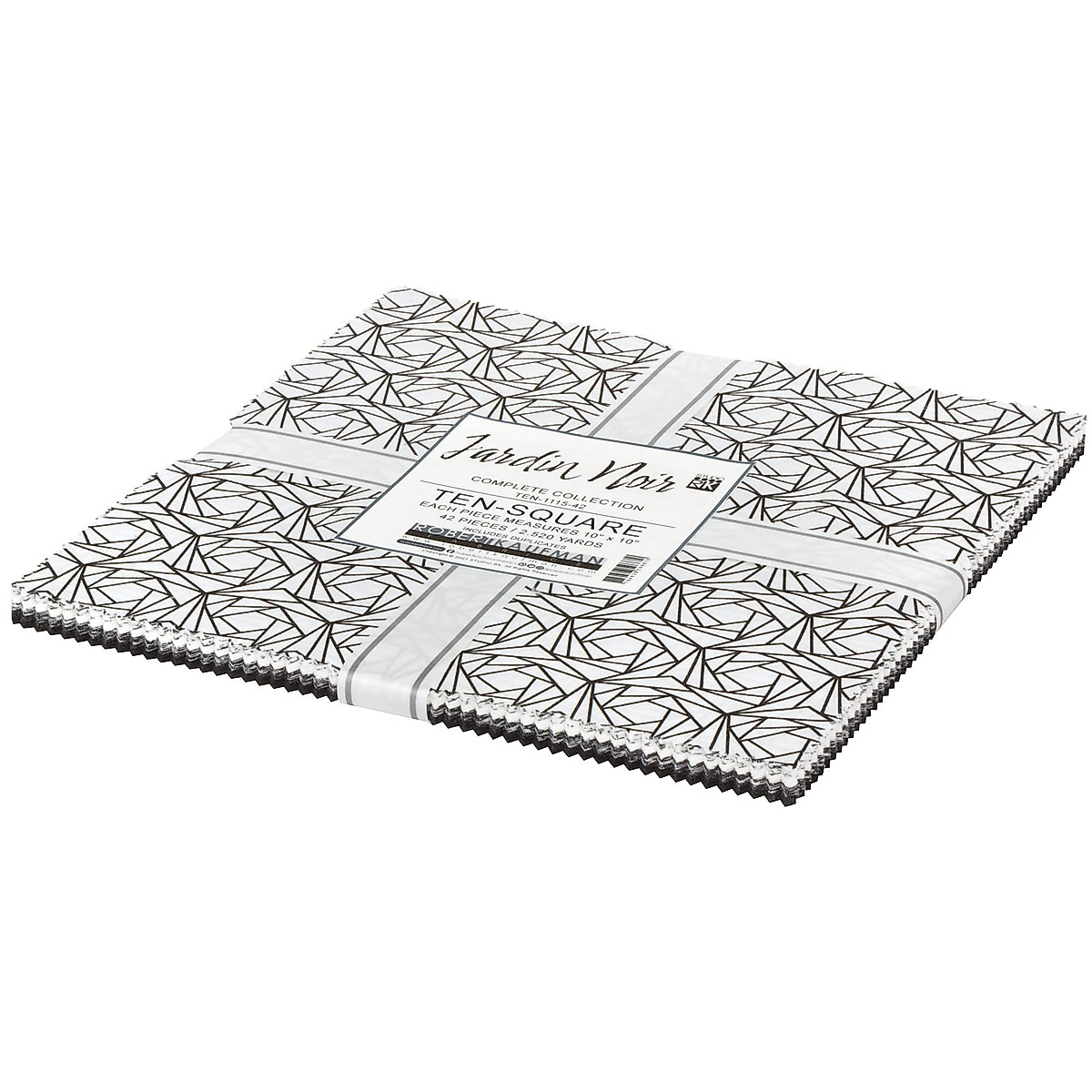 Jardin Noir Ten Square 42 10-inch Squares Layer Cake Robert Kaufman Fabrics TEN-1115-42