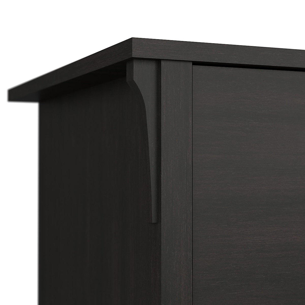 Bush Furniture Salinas Lateral File Cabinet, Vintage Black