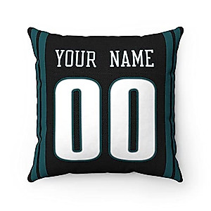 Throw Pillow Philadelphia Custom Any Name and Number For Men Women Boy Gift