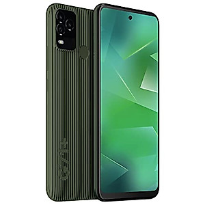 BLU G71+ | 2022 | 3-Day Battery | Unlocked| 6.5” HD+ Display | US Version | US Warranty| 128/4GB | Green