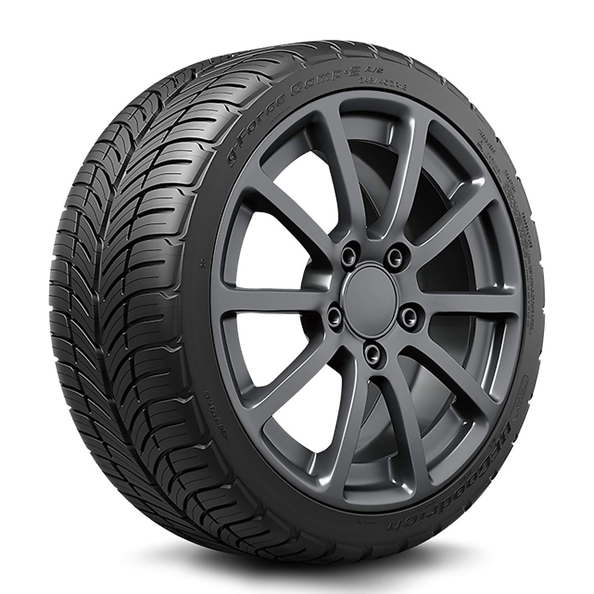 BFGoodrich G-Force Comp-2 A/S Plus All-Season Radial Car Tire for Ultra-High Performance, 245/50ZR16 97W