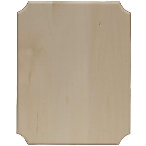 Walnut Hollow French Corner Basswood 12 x 16 Wood Plaque