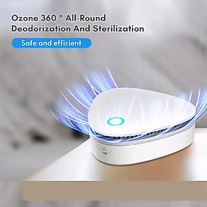 Smoke Odor Remover - Highly Efficient Ionization and Filter Machine, Ultra-portable Design with USB Charging for Eliminating Stubborn Smoke Odors
