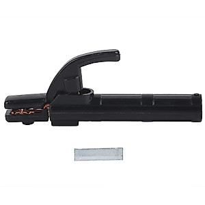 Welding Electrode Holder, Leakage Prevention Welder Clamp Tool, 300A Copper Rod Electric Welding Holder for Shipyards and Mining