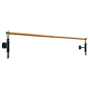 Artan Balance Ballet Barre Wall Mounted for Home or Studio Dance Training, Yoga, Stretching, and Pilates, Adjustable Bar Height, for Kids and Adults, Beginner Friendly, 5 FT Long