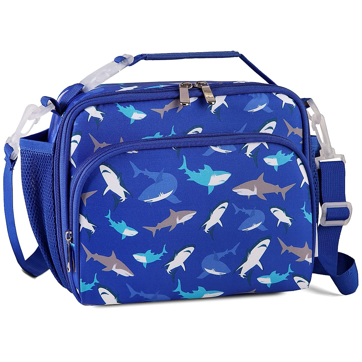 Large Kids Lunch Box, Insulated Lunch Bag for Girls Boys Teens Toddlers Cute School Lunch Tote with Shoulder Strap, VONXURY