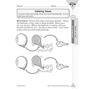 180 Days: Social-Emotional Learning for 1st Grade Practice Workbook for Classroom and Home, Cool and Fun Practice Created by Teachers (180 Days of Practice)