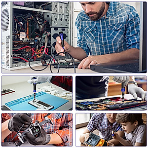 STREBITO Precision Screwdriver Set 191-Piece + 2-Piece Suction Cups Bundle, LCD Screen Remover for Computer, iPhone, Laptop, Cell Phone, Macbook, PS4/5, Tablet and Electronics Repair