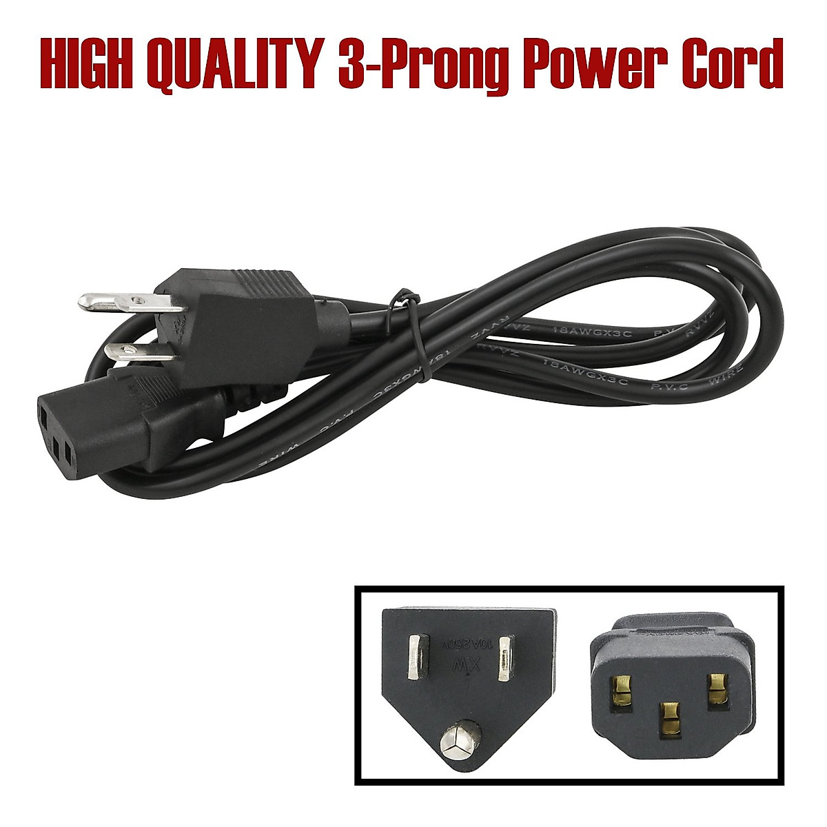 Kastar AC Adapter, Power Supply LCD 12V 4A 48W for LCD Monitor, LED Strip Light and Other Low Voltage Device