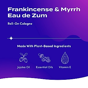 Zum Eau de Roll-On Cologne - Frankincense and Myrrh - 1.3 fl oz