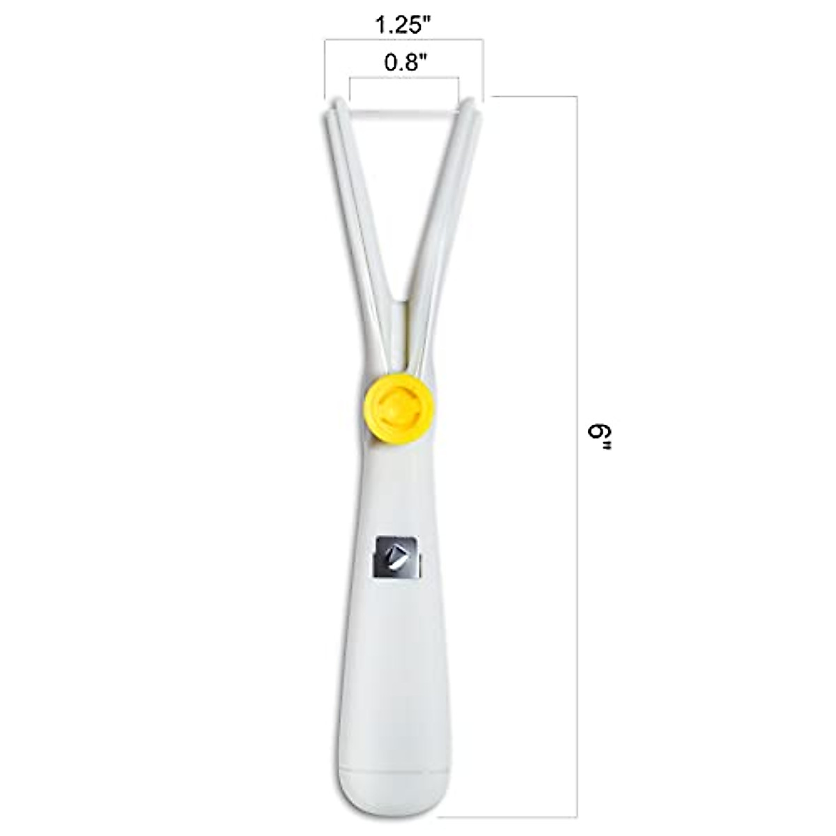 BETWEETH Dental Floss Holder, Interdental Flosser, Reusable Handle, Tension Adjustable with Preloaded Floss 27 yd / 25 m Refillable