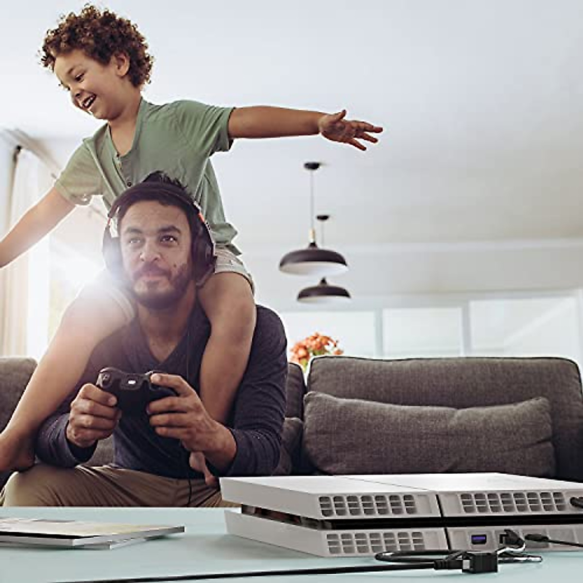 Cat7 Ethernet Extension Cable – 6ft, Break-Proof Design (Male to Female LAN & Ethernet Extension, Internet Cable Extender, Full Data Transfer Speed – 10Gbit/s, SF/FTP Shielding) – by CableDirect