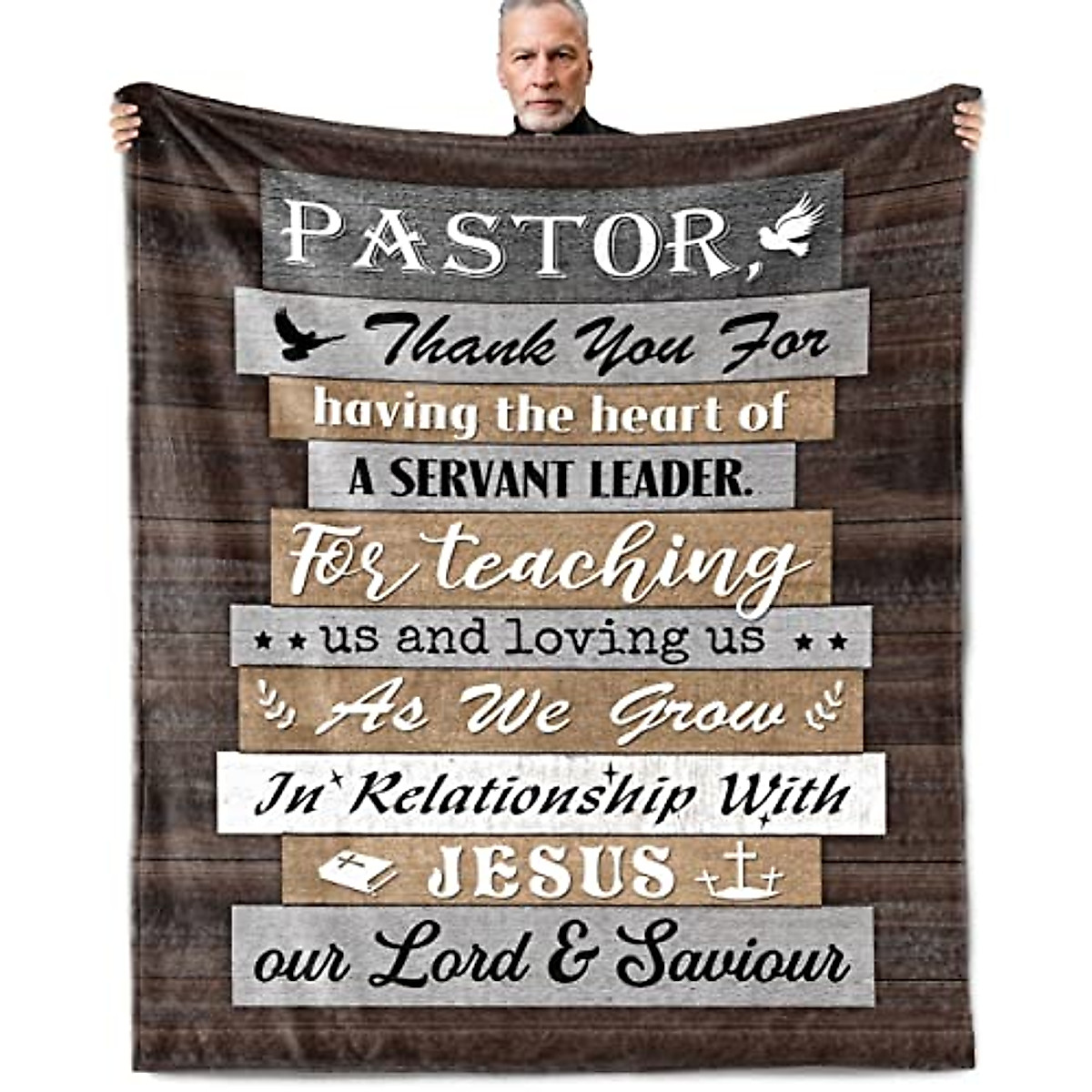 Pastor Appreciation Blanket – Perfect Gift for Pastors & Church Events