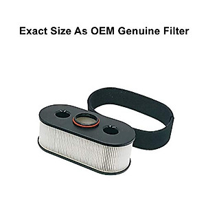 MOWFILL 11013-7031 Air Filter with 11013-7025 Pre Filter Replace for Kawasaki 11013-7026 John Deere M151769 Fits Kawasaki 11013-7026 FH580V FH381V FH430V Lawn Mower