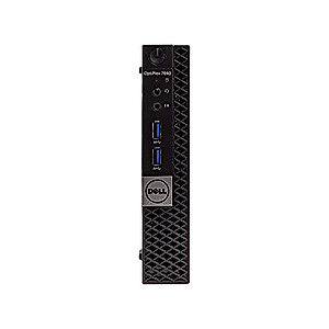 DELL OPTIPLEX 7040 6th Gen Micro Business Desktop Computer, Intel Quad Core i5 6400T up to 2.8GHz, 16G DDR4, 256GB SSD, WiFi,HDMI, DP, Win 10 64-Bit Supports EN/ES/FR(CI5)(Renewed)