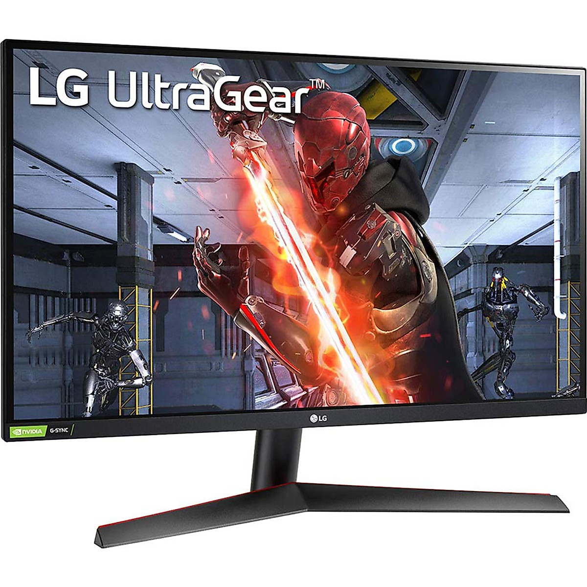 LG 27GN800-B 27 inch Ultragear QHD IPS 144Hz 16:9 G-SYNC HDR Monitor Bundle with 2X 6FT Universal 4K HDMI 2.0 Cable, Universal Screen Cleaner and 6-Outlet Surge Adapter