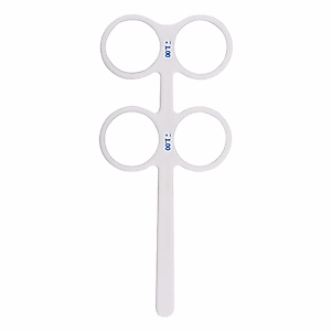 Top Brand 4 Lens Plastic Optical Flipper Ophthalmic Holder Eye Trainer occluder Optometry Equipment (Color : 2.00)