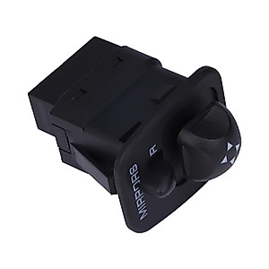 Power Mirror Switch Fits for Ford Excursion Expedition Escort F150 F250 F350 Super Duty Thunderbird Windstar Replaces# F65Z17B676AB 901-319 Front Driver Side Door Power Mirror Control Switch