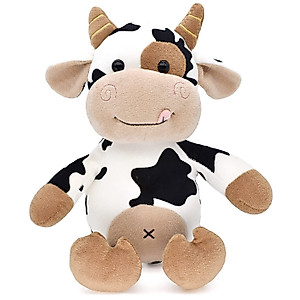 HWD Cute Stuffed Animals Doll, 16'' Soft Plush Cow Toy Gifts for Kids, Toddler, Birthday, Valentines, Christmas