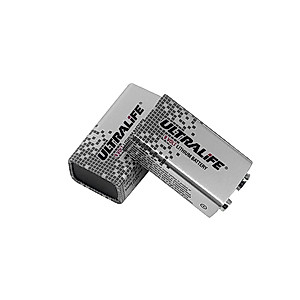 10x U9VL-J-P for Drager v ntilator Etim FES e lectric Stimulator Fluke Electric Meter Batteries 9V-9.5V Lithium Battery Ultralife