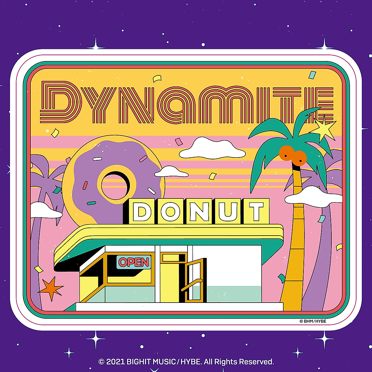 BTS Dynamite Multi OS CD/DVD Writer - Hitachi LG GPM2V (Fire, Android, Windows, Mac) – Burner, Writer, Recorder – Fire HD, Fire TV, Laptop, MacAir, Surface, Galaxy tab (Purple)