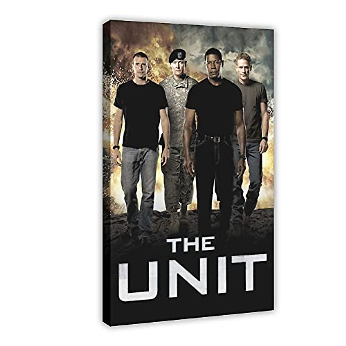 The Unit TV Series Poster Classic Restaurant Corridor Decoration 3 Canvas Poster Wall Art Decor Print Picture Paintings for Living Room Bedroom Decoration Frame:16×24inch(40×60cm)
