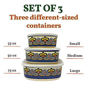 GODAGE 6-Piece Melamine Food Storage Containers with Airtight Lids, Nesting Bowl Set, Stackable & Unbreakable, BPA-Free, Dishwasher & Freezer Safe (Square)