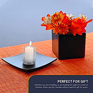 Only Kosher Candy Neronim 3 Hours Burning Time Votive Shabbat Candle, Traditional Shabbos Candles, 72 Pack