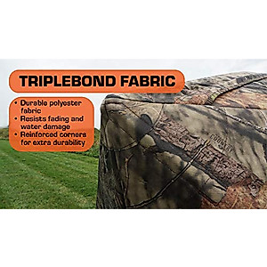 Rhino Blinds R75-PRED 2 Person Hunting Ground Blind, Predator Deception